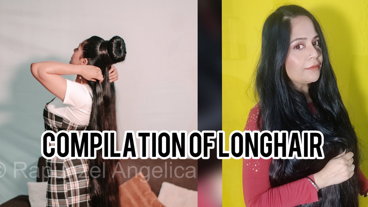 Compilation of longhair /natural hair/open hair style - YouTube