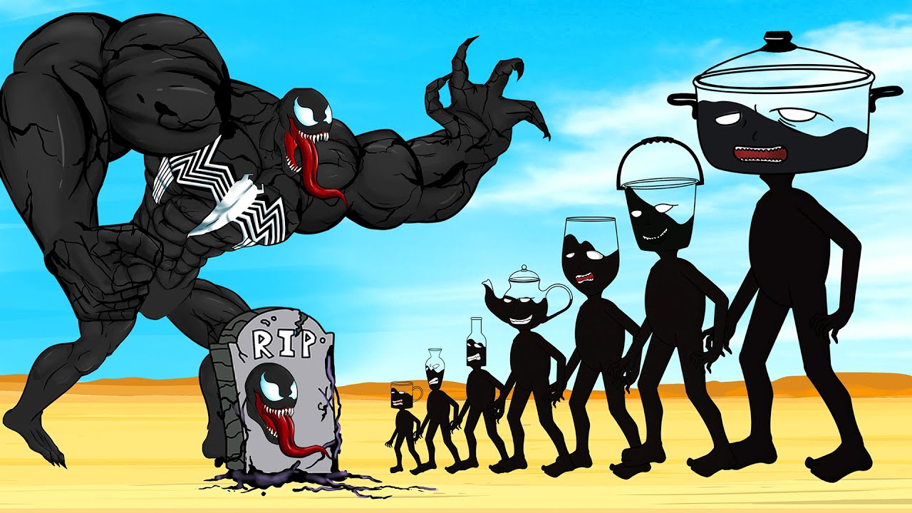 Evolution Of VENOM Vs Evolution Of MONSTER RADIATION : Returning From ...