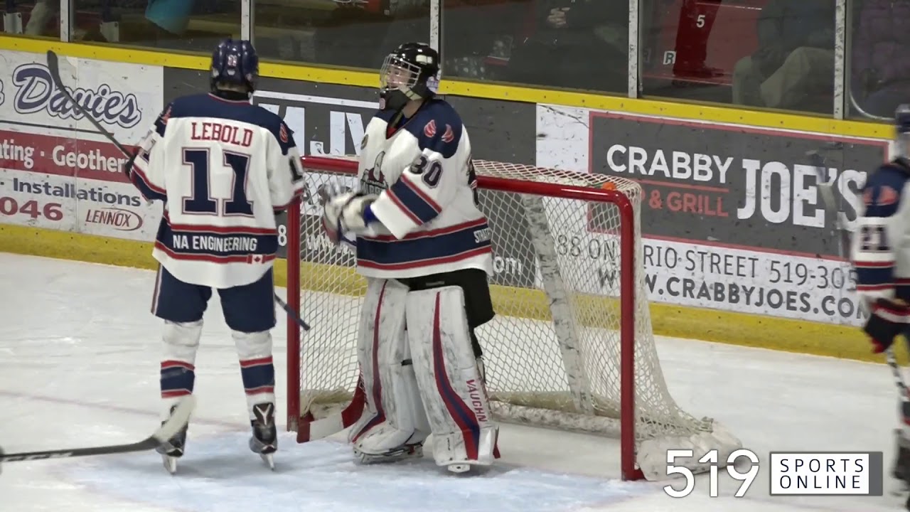 GOJHL - Listowel Cyclones vs Stratford Warriors - YouTube