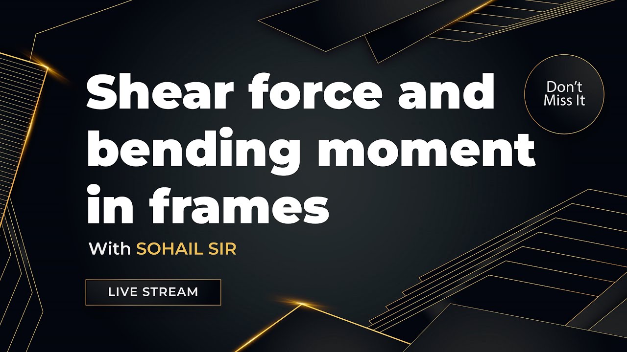 Frame structures with Point Load - YouTube
