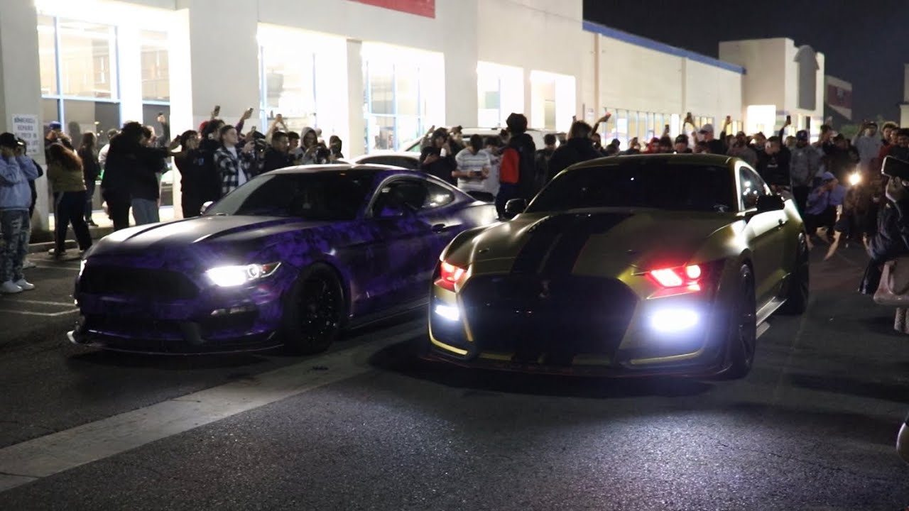 The Big Bang Car Meet! *Cops tried blocking us in! - YouTube