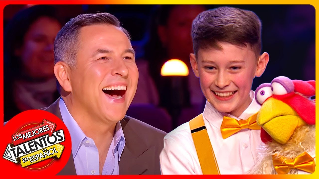 ¡El ventrílocuo adolescente, Jamie Leahey, nos hace REÍR SIN PARAR ...