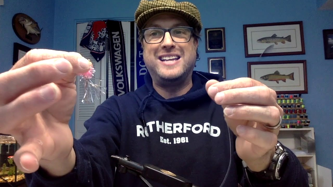 How To Rig A Fly Fishing Leader For Shad Fishing - YouTube