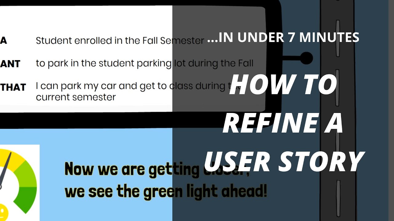 IN UNDER SEVEN MINUTES....HOW TO REFINE A USER STORY with Jessica ...