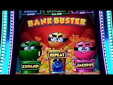 CHECK OUT THIS NEW SLOT GAME PIGGY BANK BUSTER - YouTube