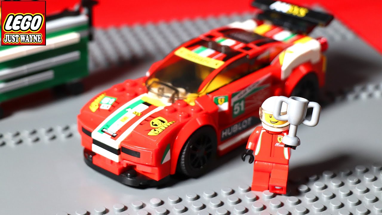 LEGO 75908 Ferrari 458 Italia GT2 Speed Champions - YouTube