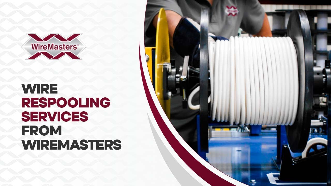 Wire Respooling Services from WireMasters - YouTube