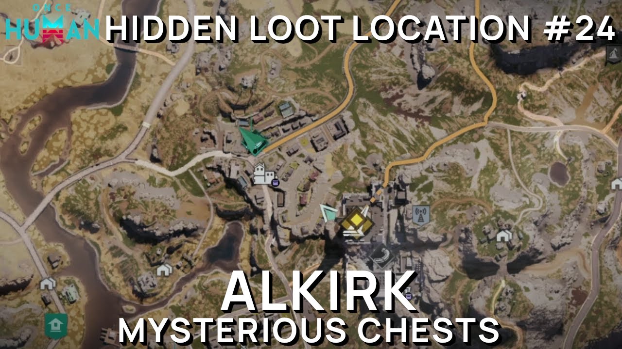 Once Human - Hidden chest location #24 - Alkirk - Mystical crate ...
