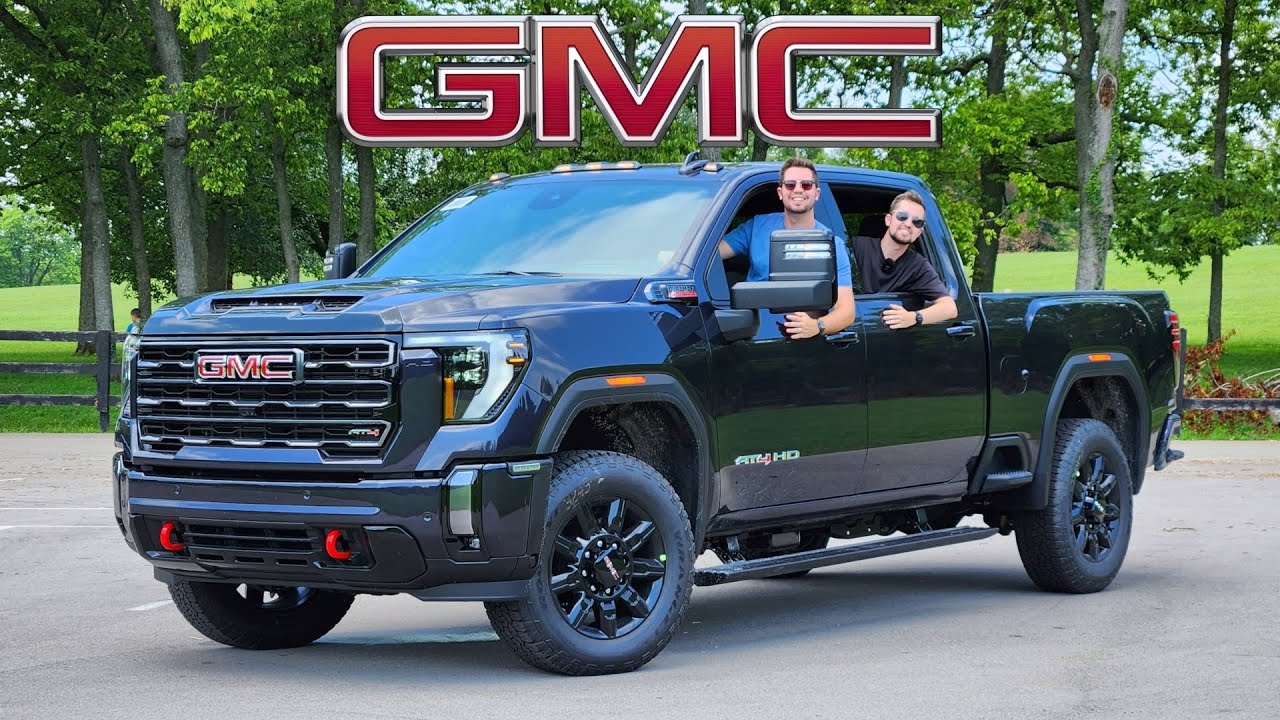 NEW INTERIOR! -- The 2024 GMC Sierra 2500 HD AT4 is a Rugged ...