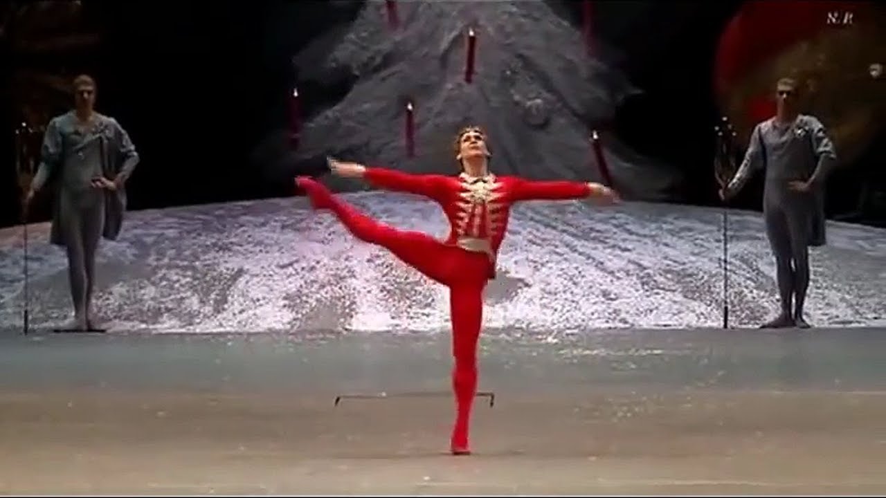 The Nutcracker - Male Variation Act 2 | Ovcharenko, Polunin, Baryshnikov, Vasiliev - YouTube
