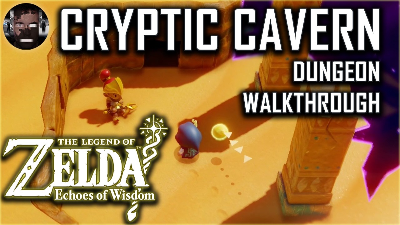 Cryptic Cavern Walkthrough - Zelda: Echoes of Wisdom - YouTube