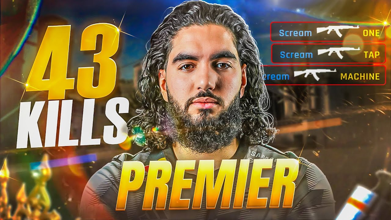 SCREAM IS BREAKING CS2 PREMIER ?!! (+43 KILLS) - YouTube