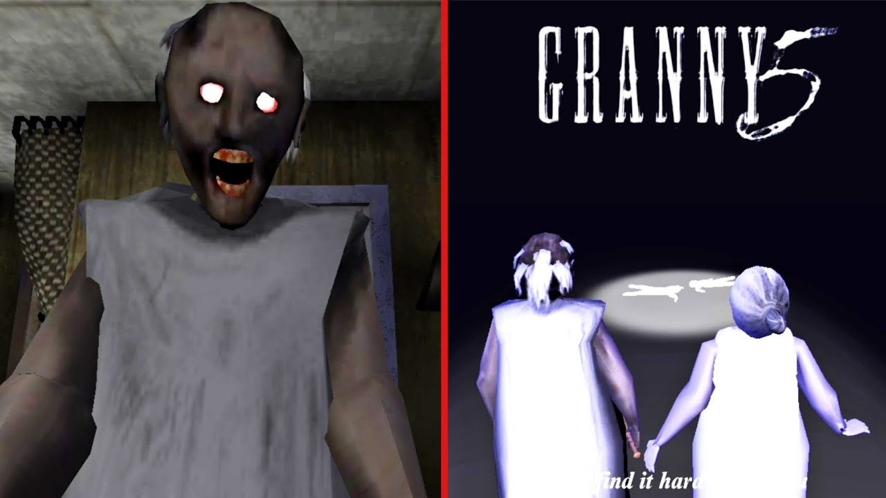 GRANNY 5 ALL GAME OVER SCENES - YouTube