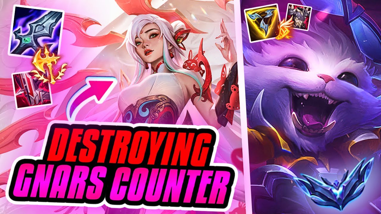 DESTROYING GNARS HARDEST COUNTER MATCHUP!!! (Irelia) Season 13 Gnar ...