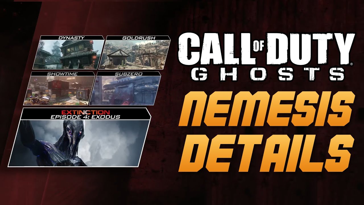 Call of Duty: Ghosts - NEMESIS DLC INFORMATION - SHIPMENT REMAKE ...