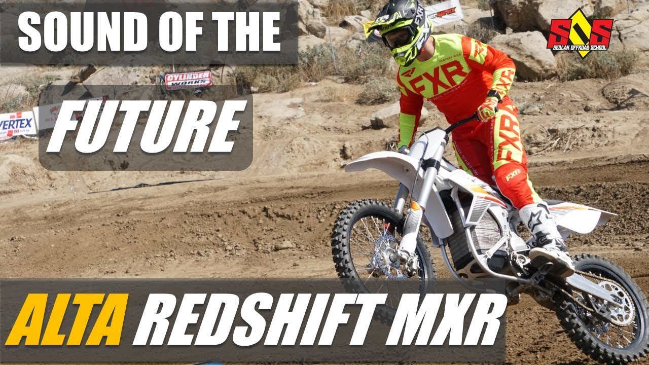 ALTA REDSHIFT MXR|ELECTRIC DIRT BIKE - YouTube