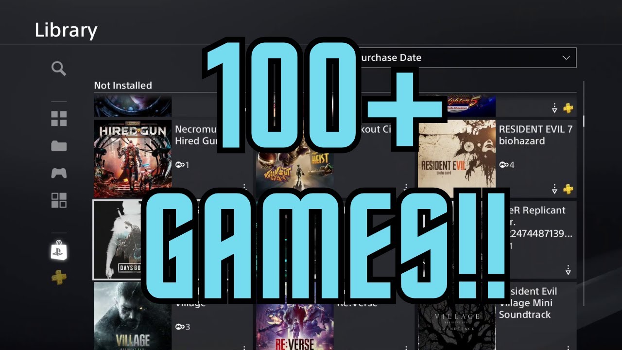 My DIGITAL PS4 Game Collection | 2024 UPDATE - YouTube