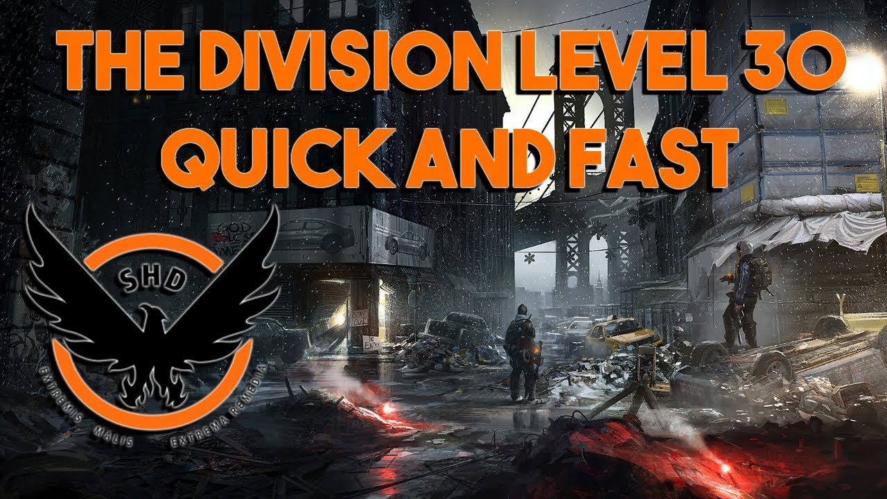 How To Hit Rank 30 In The Division QUICK ! - YouTube