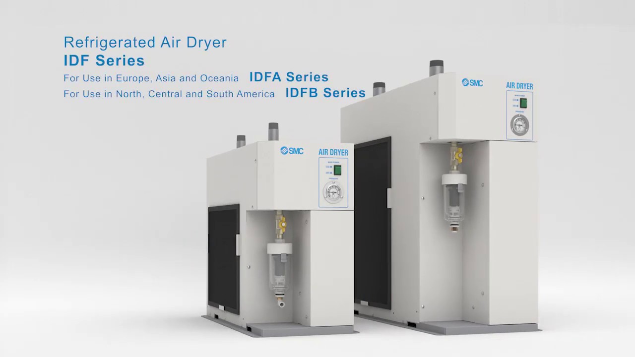 Refrigerated Air Dryer IDF Series - YouTube