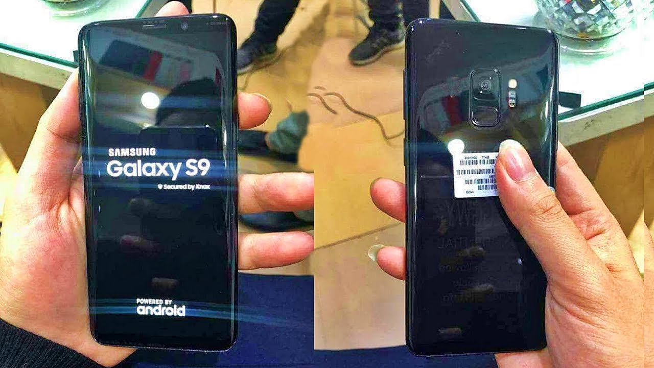 Galaxy S9 HANDS-ON LOOK - YouTube
