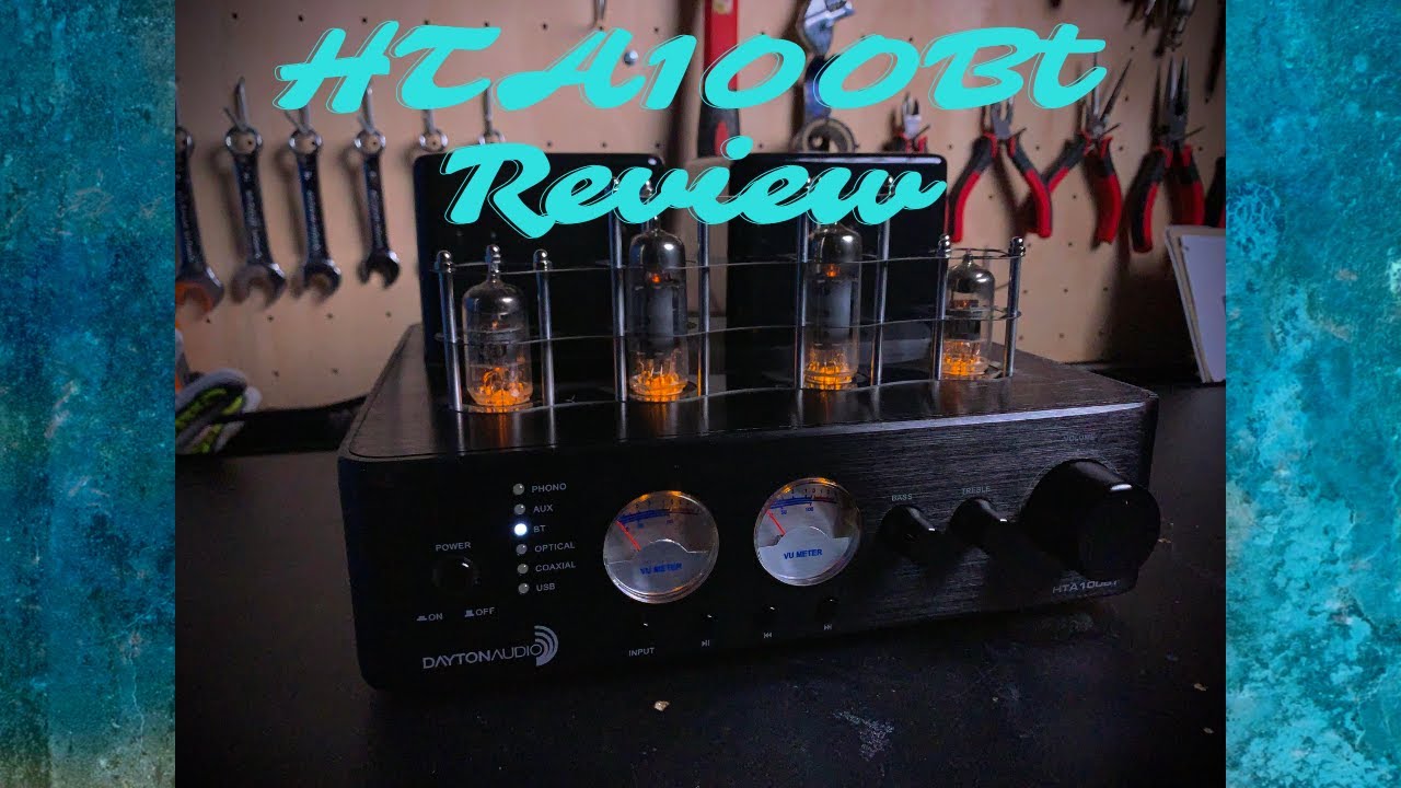 Dayton Audio HTA100BT Review + B652/B652-AIR Audio Test - YouTube