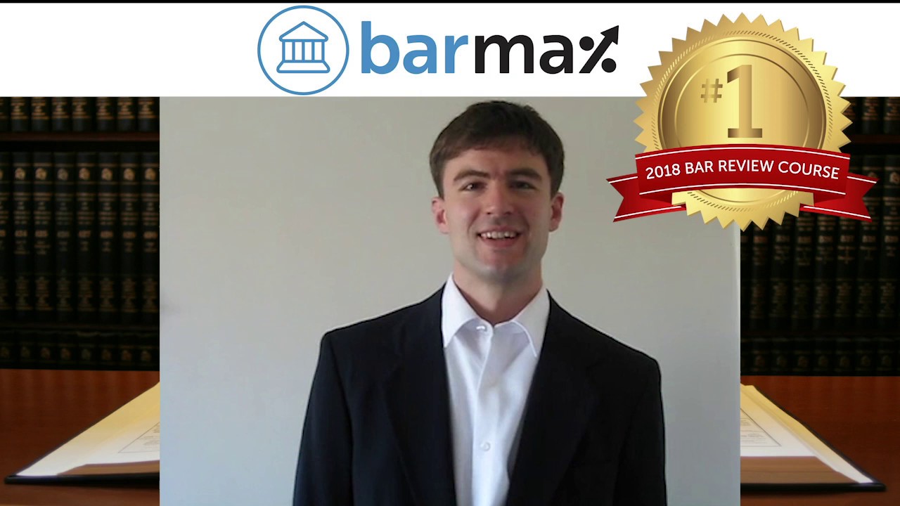 BarMax Bar Exam Review Testimonial | Nick L. - YouTube