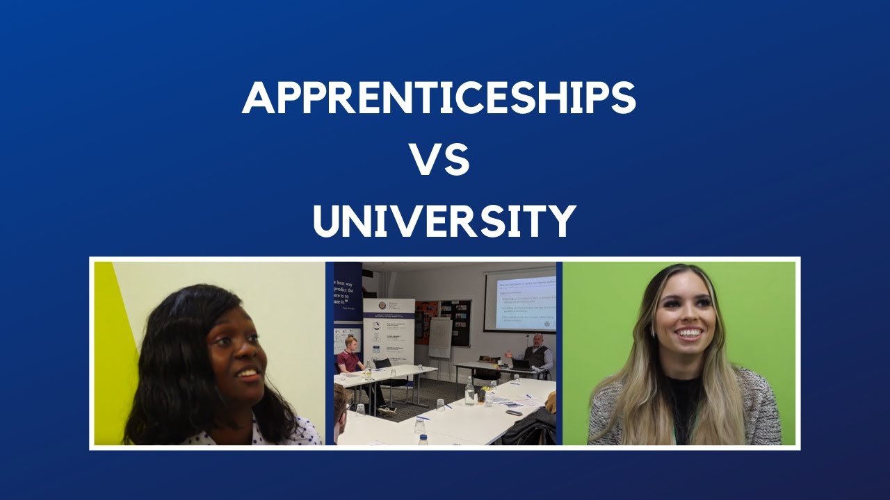 Apprenticeships VS University | The Apprentice Academy - YouTube