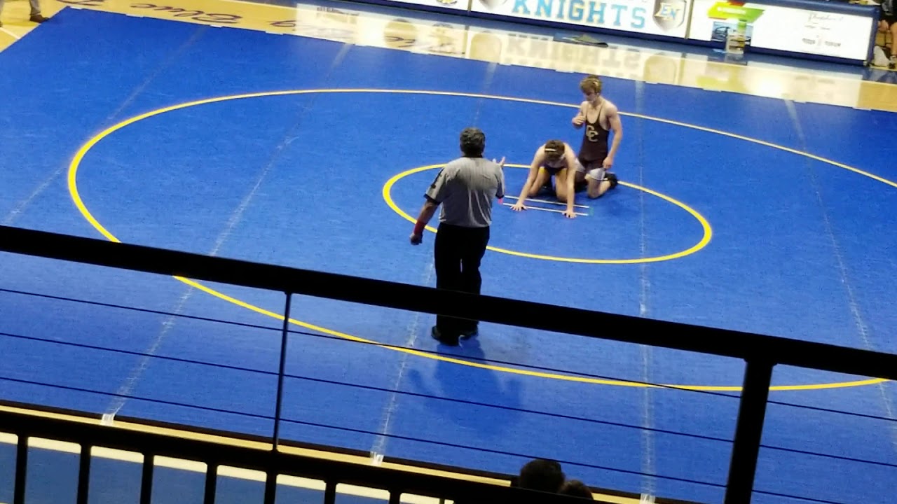 Aidan Sprague (East Noble) defeats Aidan Sanderson (Columbia City) by ...
