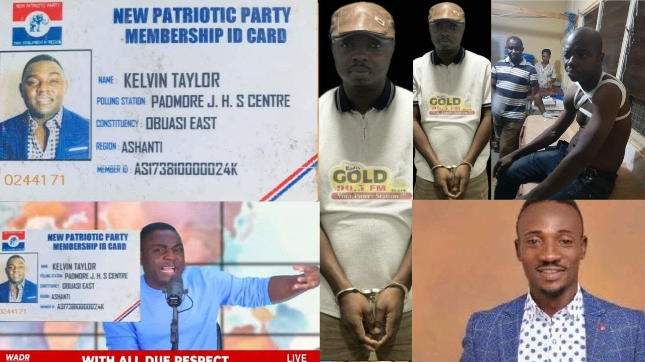 JUST IN: Kevin Taylor Displays His NPP Membership Card, & $laps To ...