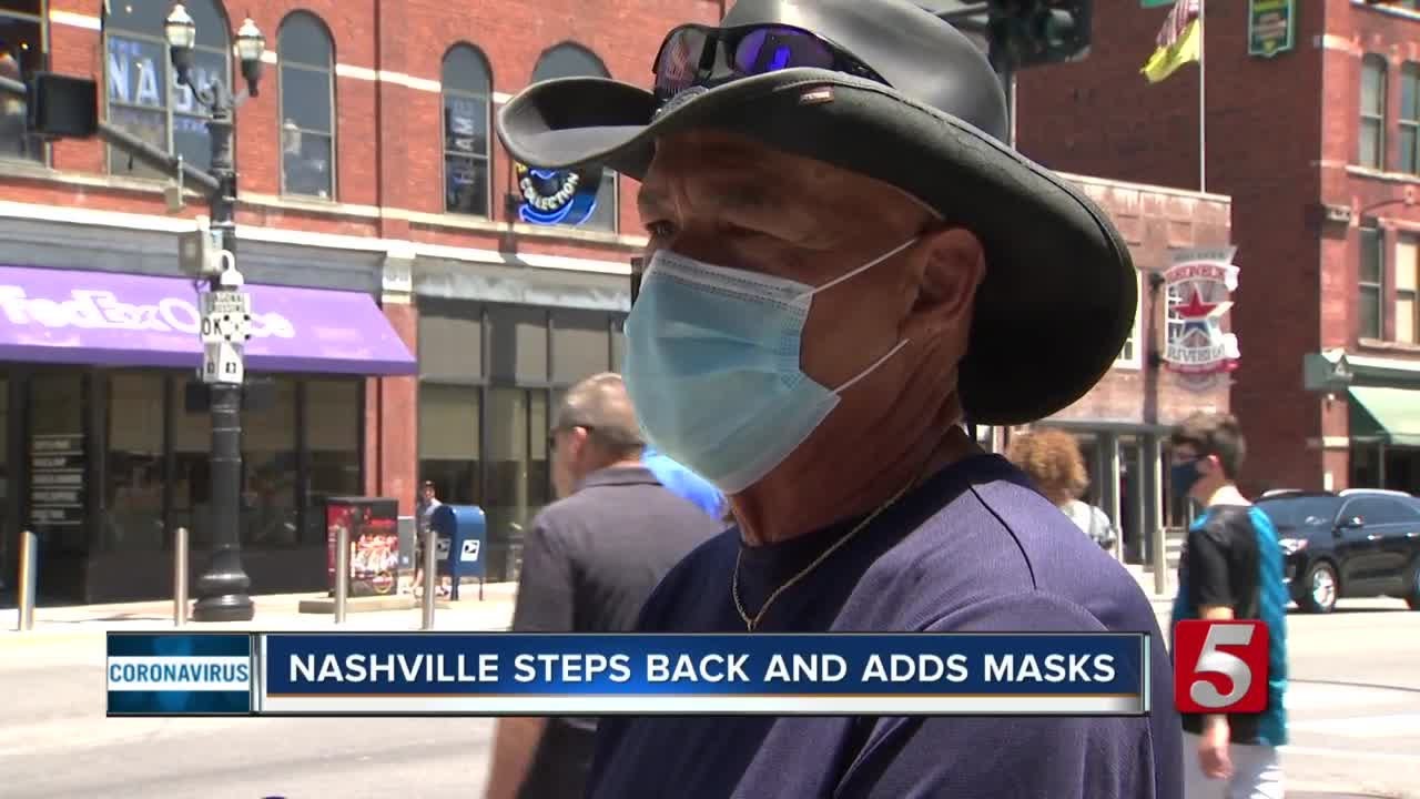 Nashville’s mask mandate enforcement begins today - YouTube