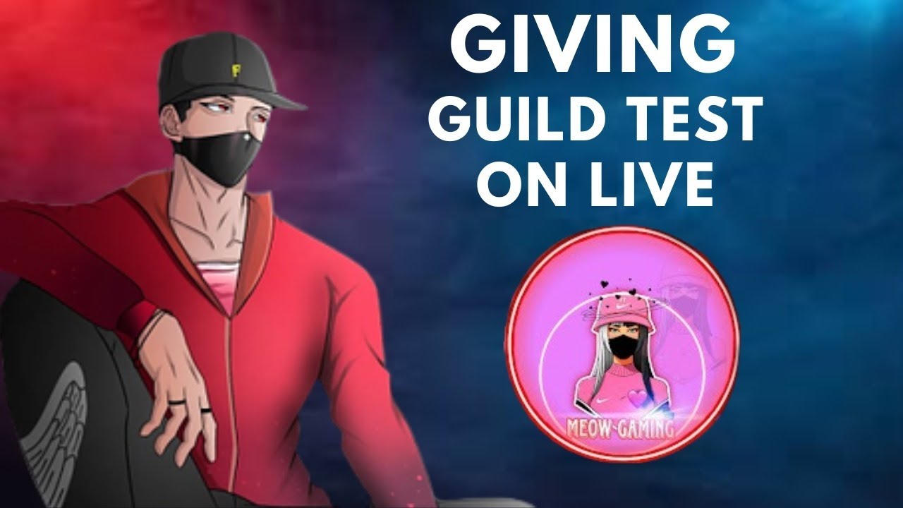 GIVING GIRL GUILD TEST ON LIVE ‎@MEOW-GAMING-FF - YouTube