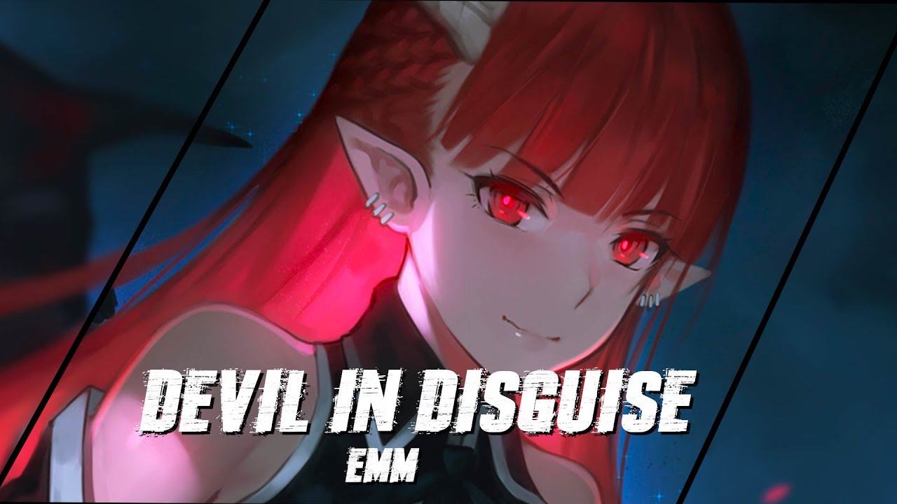 Nightcore - Devil In Disguise (Lyrics) - YouTube
