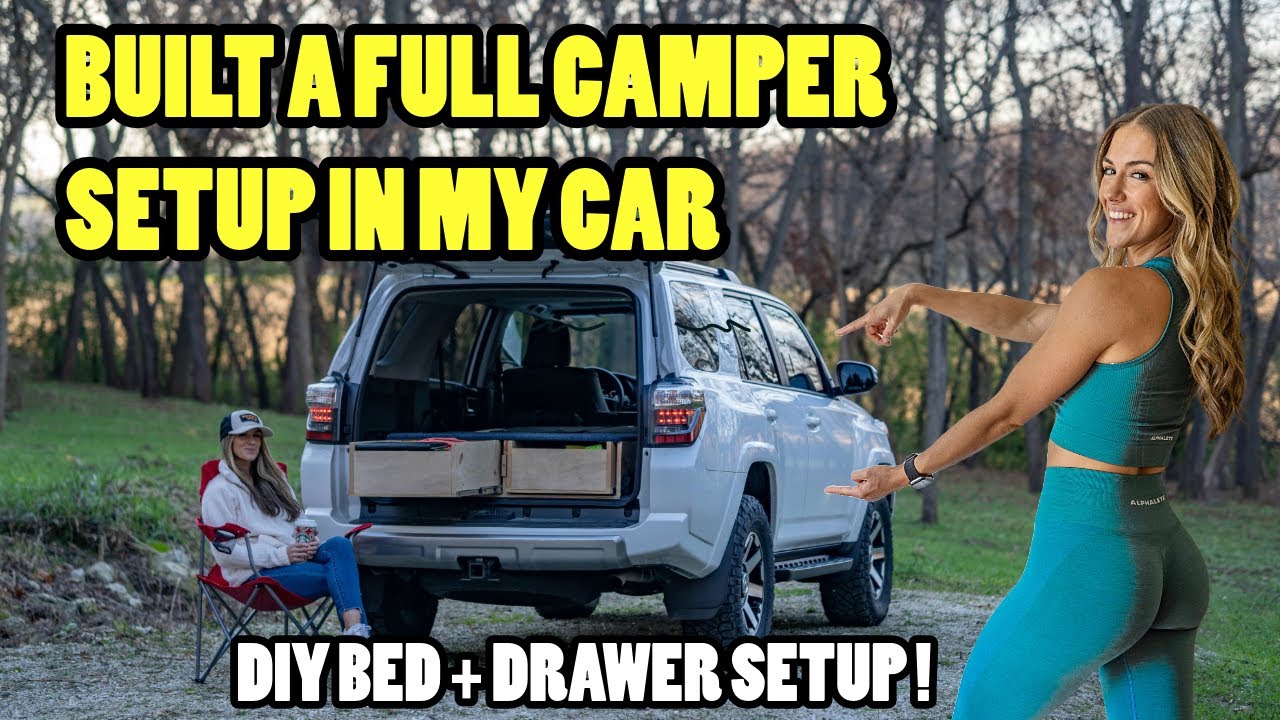 DIY Toyota 4Runner Drawer & Bed Build - YouTube
