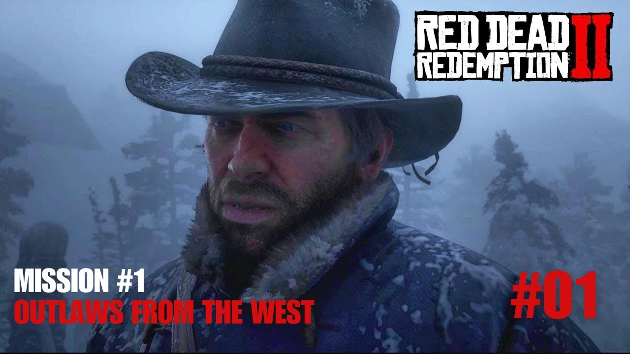 RDR 2 - Intro & Mission #1 - Outlaws from the West (RDR 2 Gameplay #1 ...