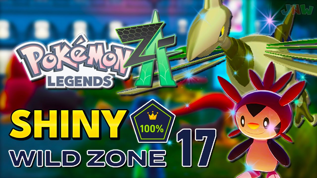 How to get ALL SHINY WILD ZONE 17 POKEMON in Legends Z-A - YouTube