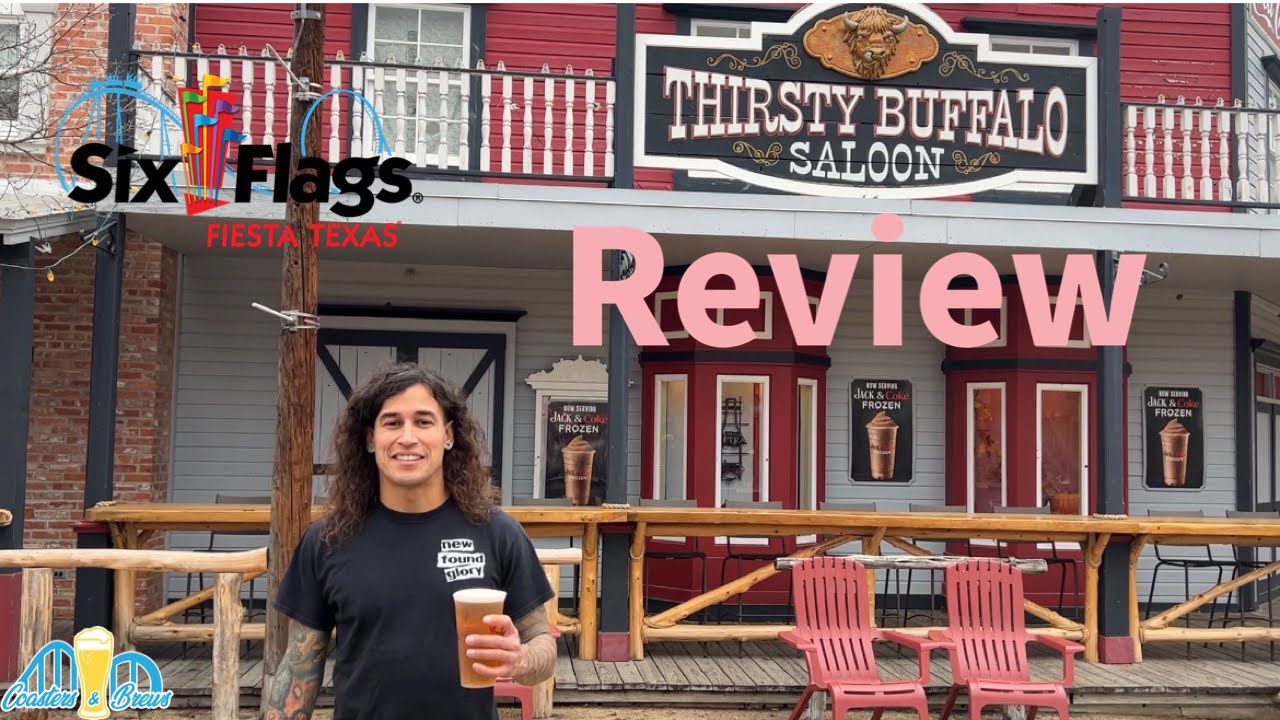 Bars in the Parks - Thirsty Buffalo at Six Flags Fiesta Texas - YouTube