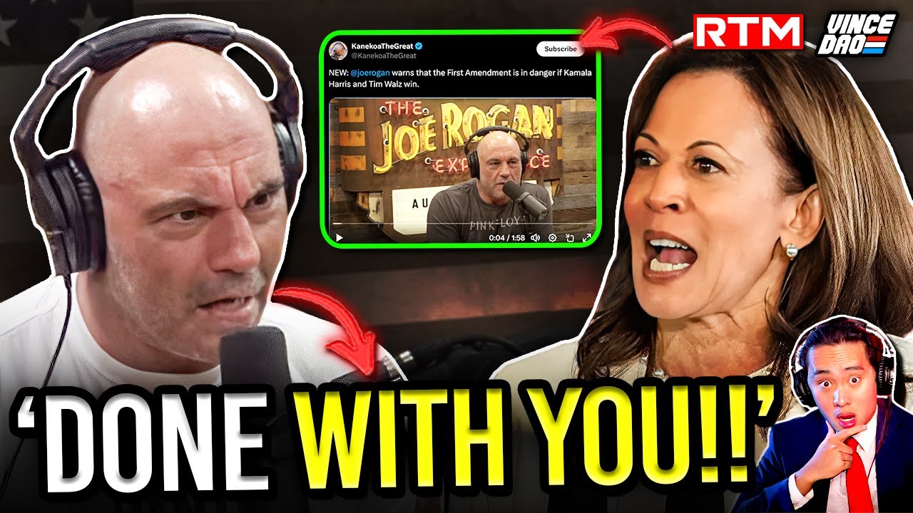 Joe Rogan Calls Out Kamala Harris For Trying To Censor His Show Youtube