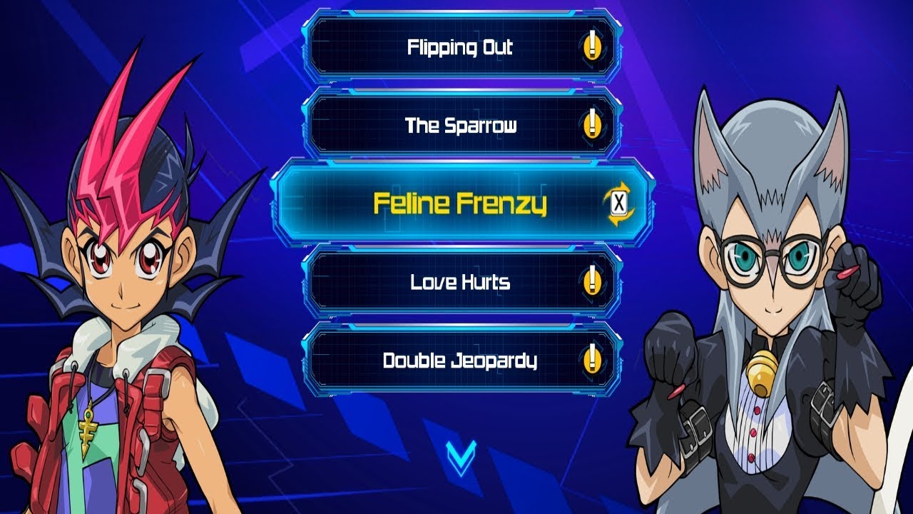 YuGiOh: Legacy of the Duelist - FELINE FRENZY - Yuma vs Cathy (Zexal ...