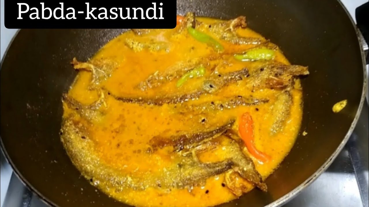 Pabda kasundi | bengali fish recipe - YouTube