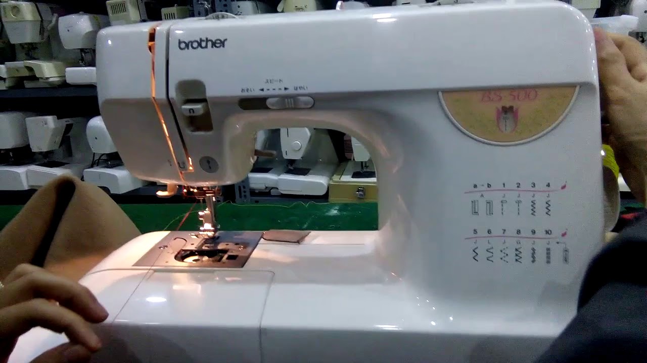 HDSD máy brother Bs 500 - Thúy Huyền - 01633 786 162 - YouTube