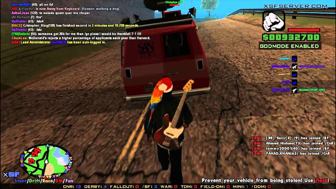 GTA San Andreas Enterable Cars MOD - YouTube