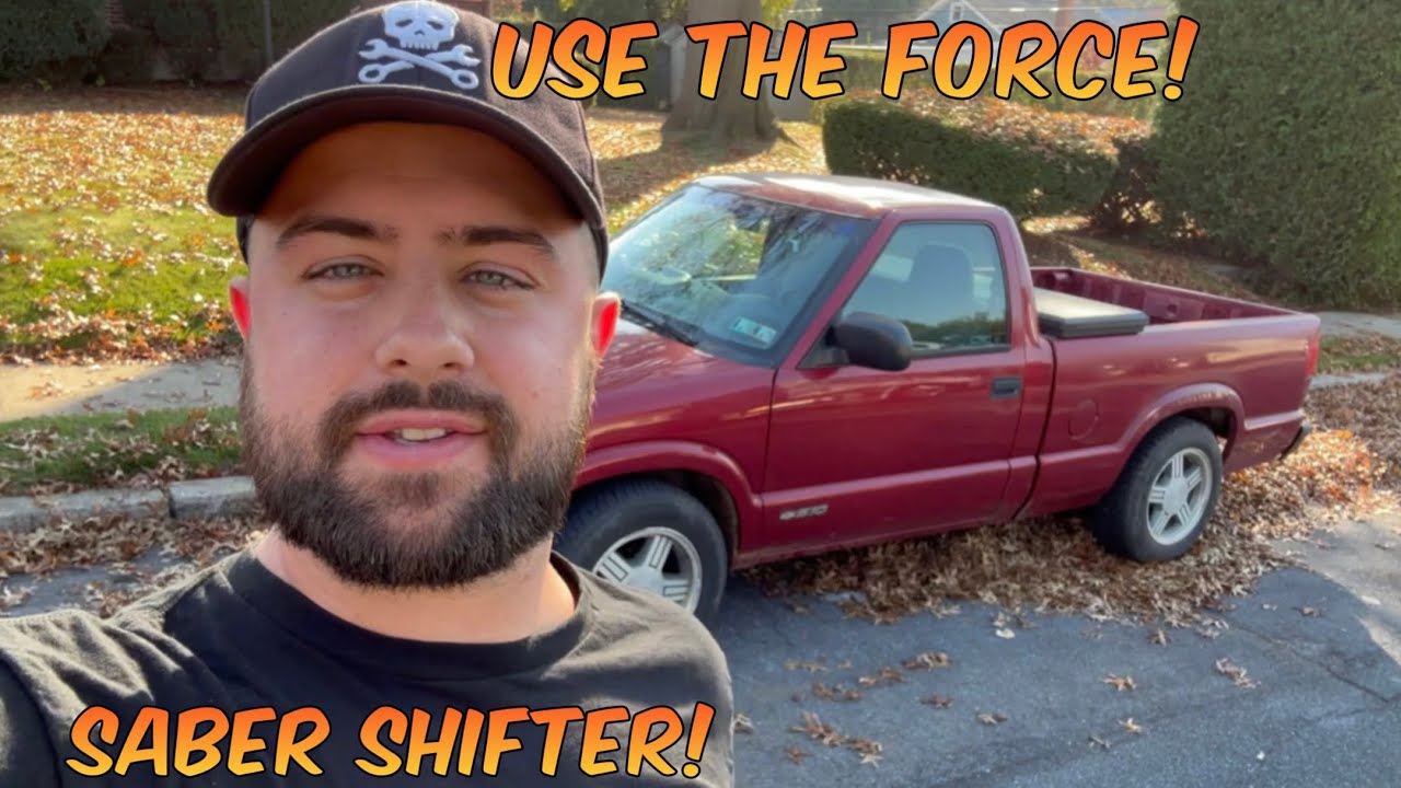 Chevy S10 Gets Lightsaber Gear Shifter - YouTube
