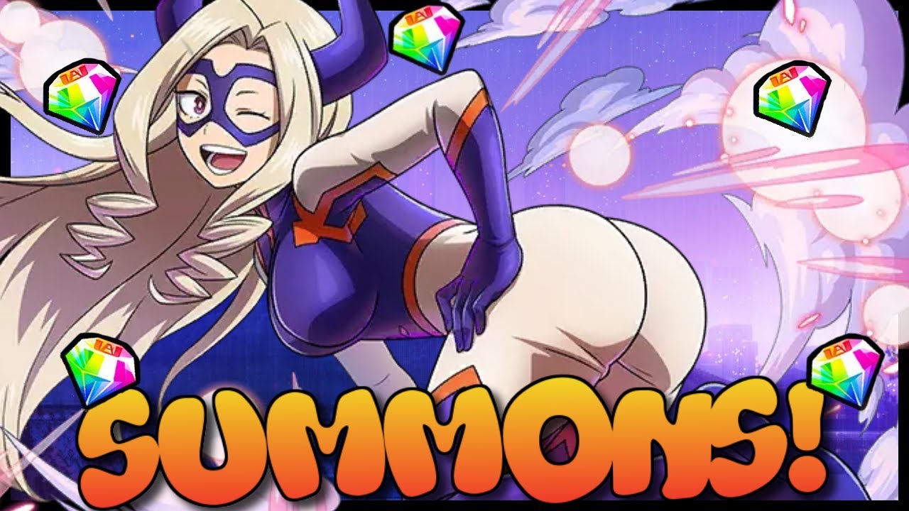 NEW UR MT. LADY SUMMONS!!! My Hero Ultra Impact! - YouTube