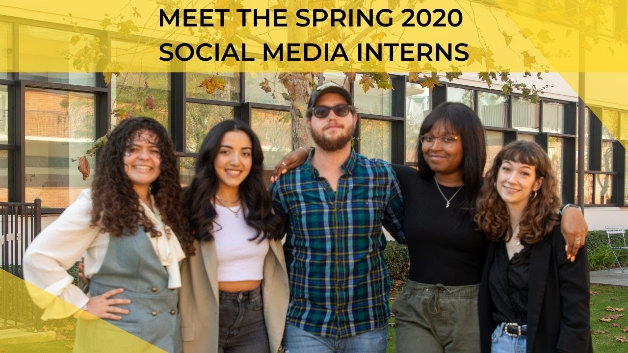 Meet the Social Media Team: Spring 2020 - YouTube