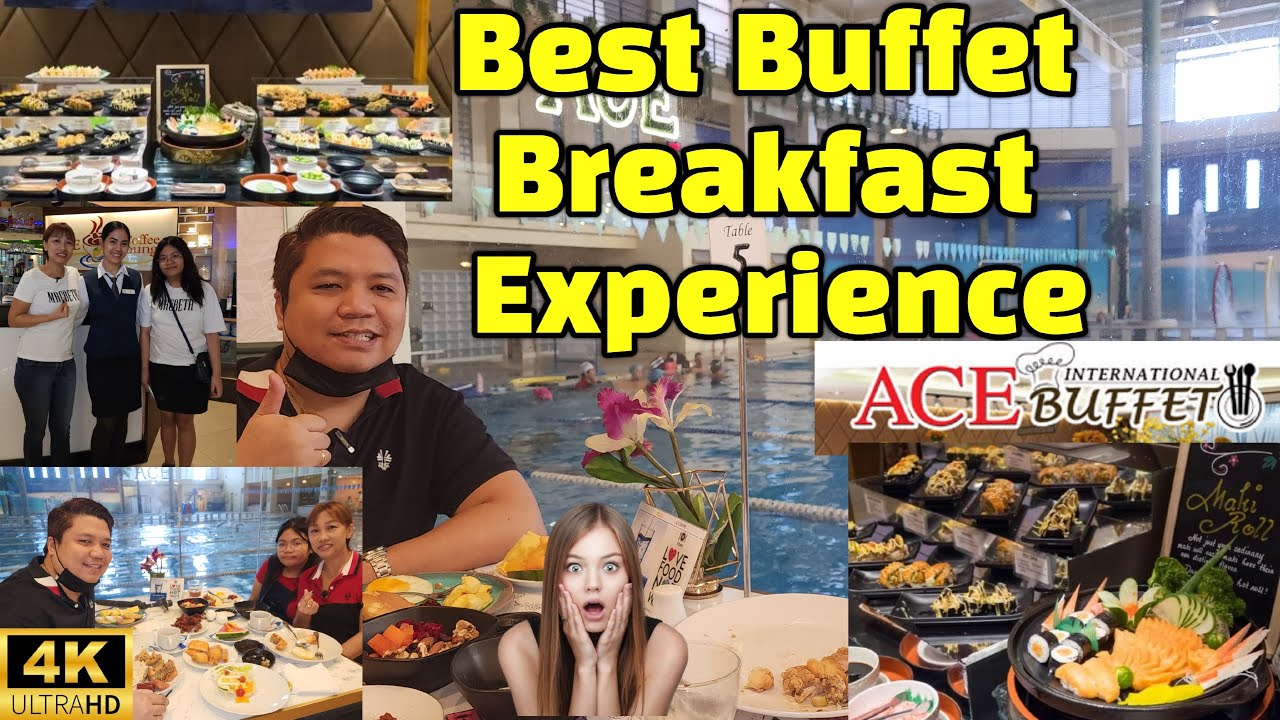 Ace International Buffet: Best Buffet Breakfast Experience & Delicious Lunch Too! - YouTube