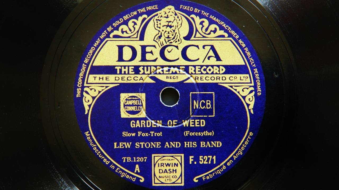 Lew Stone and His Band – Garden Of Weed - YouTube
