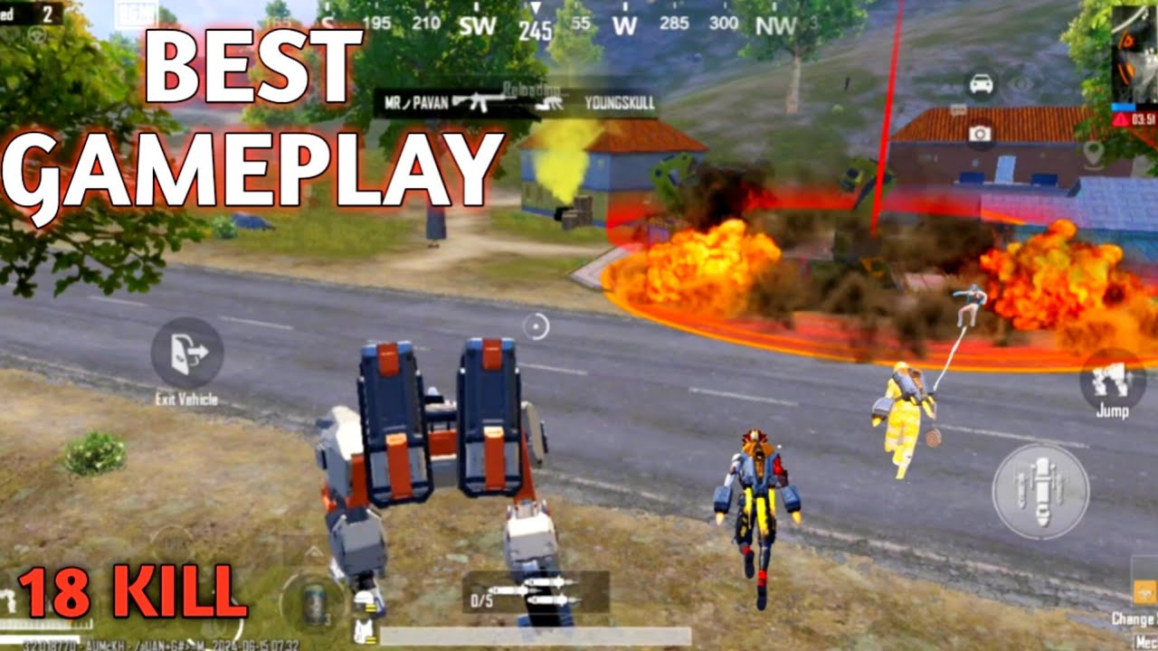 BEST GAMEPLAY 🔥 18 FINISHED | BGMI MECHA FUSION - YouTube