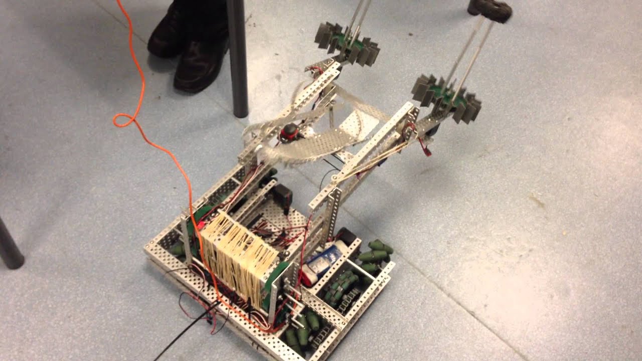 Vex Toss Up Robot Flipping Intake! - YouTube