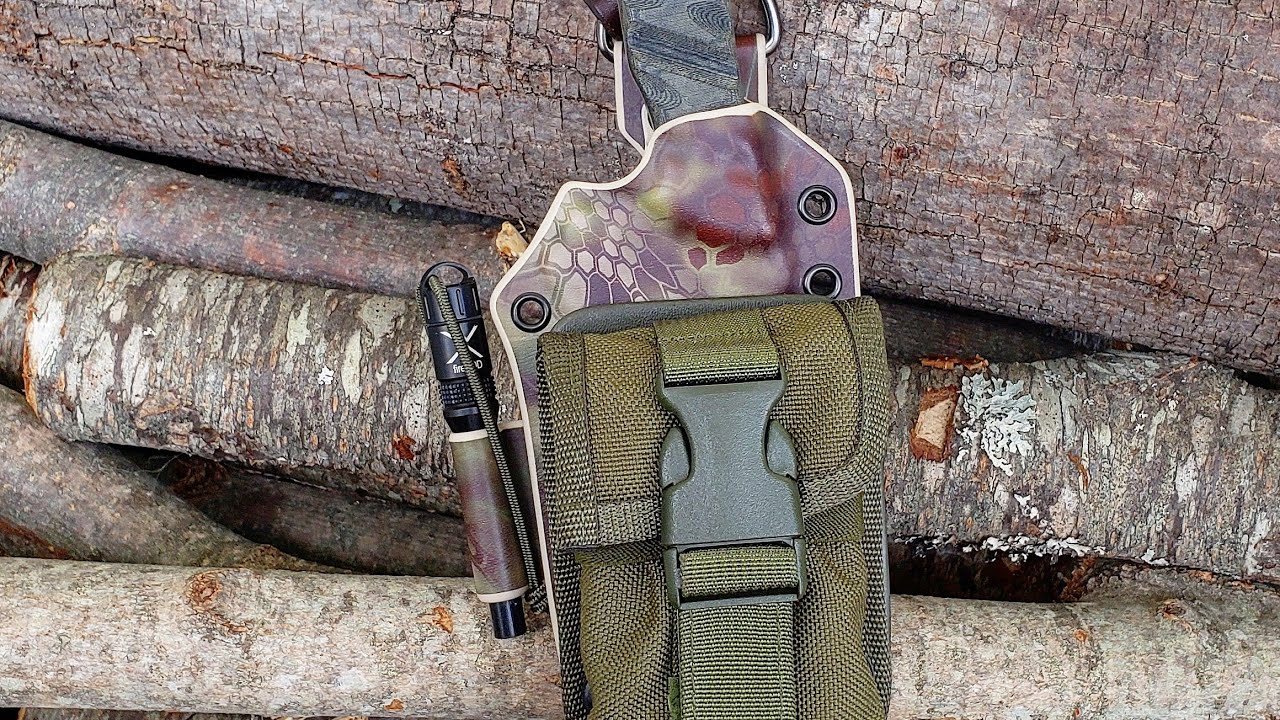 TOPS Silent Hero Custom Sheath - YouTube