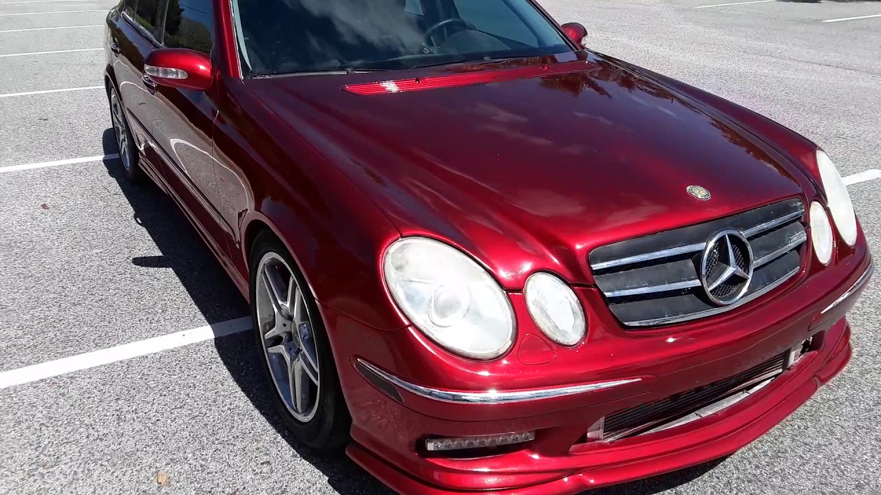 Mercedes AMG Candy Anodized Chrome Red with LVLP Gun - YouTube